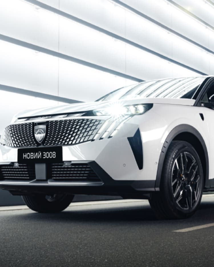 Новий PEUGEOT 3008 1.6 PureTech 180 уже в Україні